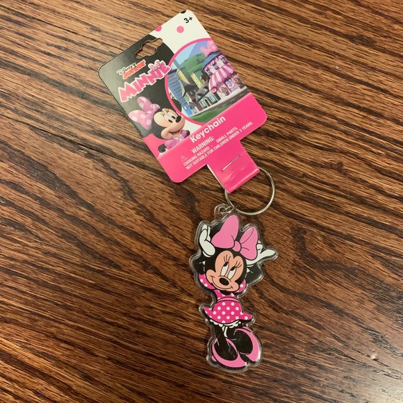 Disney | Accessories | Nwt Minnie Mouse Keychain | Poshmark